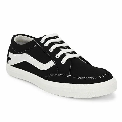 Buy YSCROWD Stylish Casual Sneakers Shoes For Men (Black) Online at ...