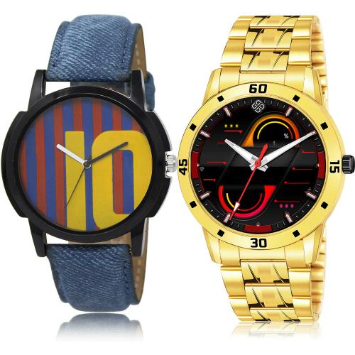 Buy GROOT Latest Gift Messi Football And Gold Chain Blue And Gold ...