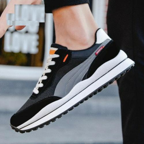 Buy FIXUP Trendy & Stylish Puma Style Sneakers For Men (Black) Online ...