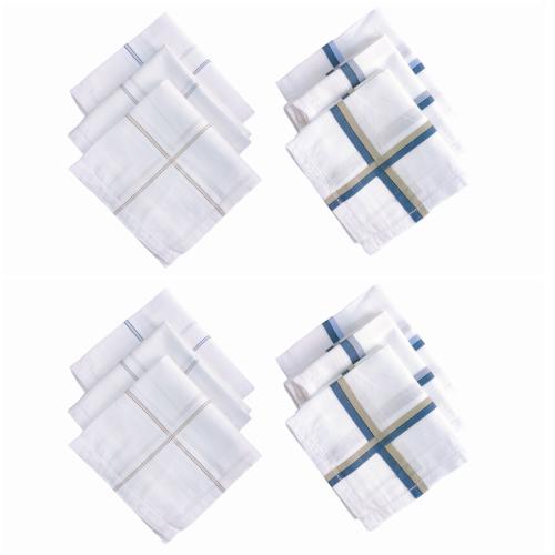 Buy Caslino - Premium Cotton Handkerchief for Men, 48 x 48 cm, Large ...