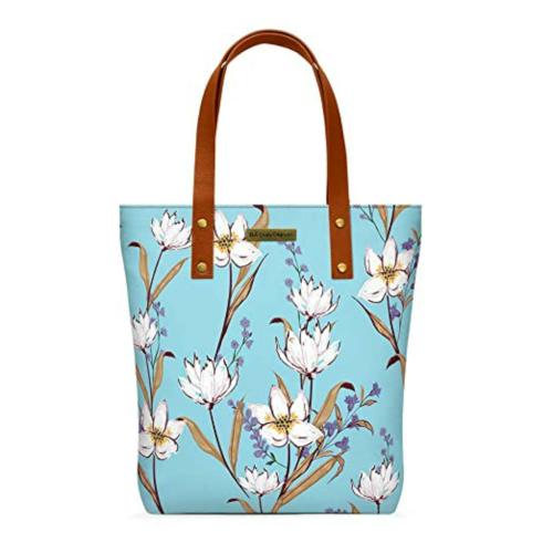 Buy DailyObjects Womens Tote Bag (Sky-Blue-Lill-Dob-Tot-Bag) Online at ...