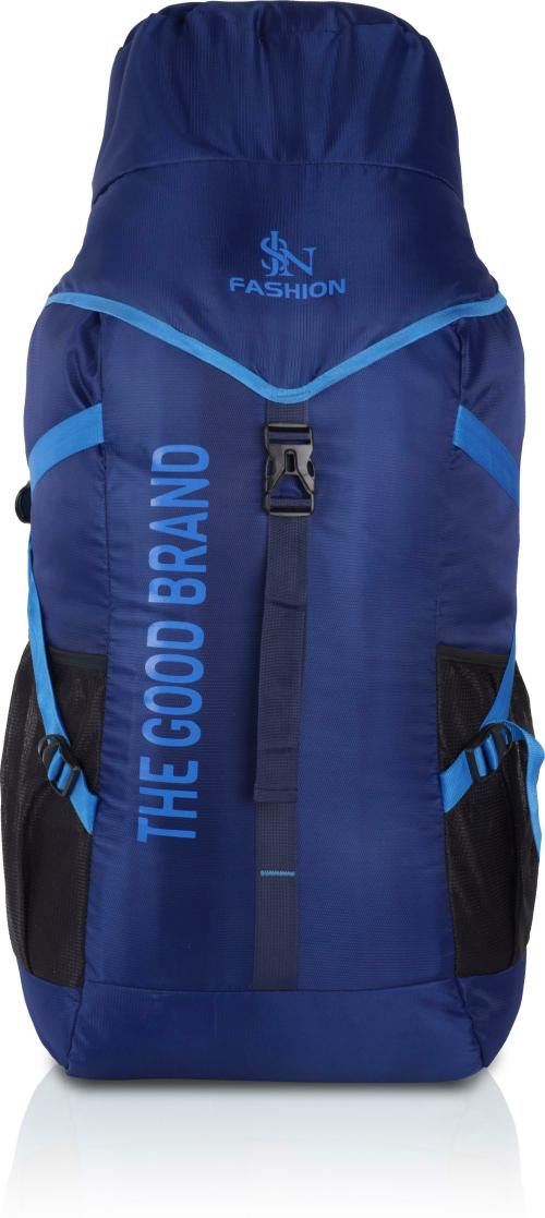 Buy SJN FASHION Blue Polyester Rucksack 55 L Online at Best Prices in ...