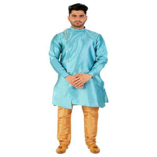 Buy Pro Ethic Style Developer Men's Kurta Pajama Silk Online at Best ...
