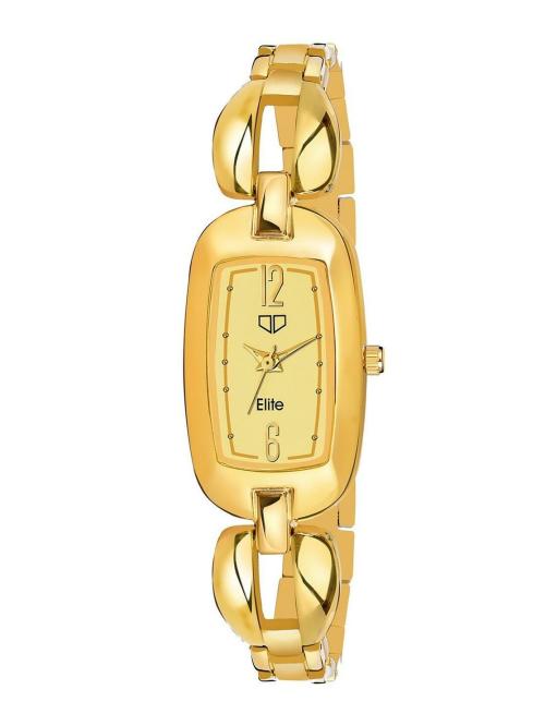 Buy Walrus Women Gold-Toned Analogue Watch WWTW-ELITE-XI-060606 Online ...