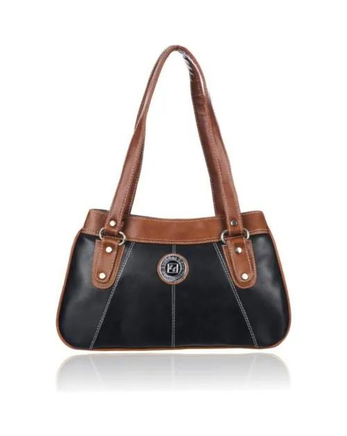 Buy LL LEATHER LAND DESIGNER BAGS Tan Synthetic Leather Handbag Online ...