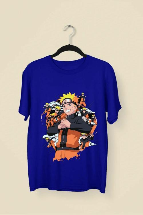 Buy Wild Punk Naruto Gang 100% Cotton Unisex Premium Printed Tshirt ...