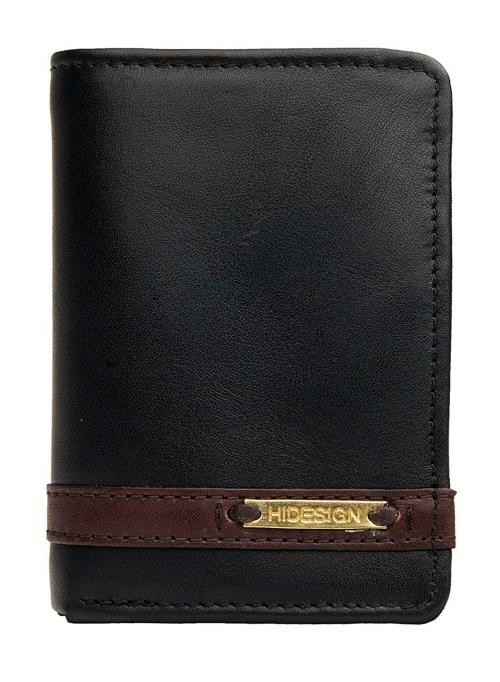 Buy Hidesign Men Black Leather Wallet Online at Best Prices in India ...