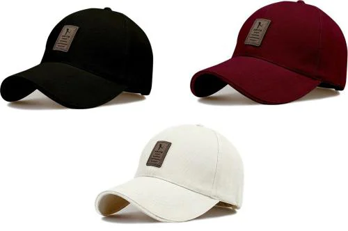 Buy ALMOS Unisex Black, Maroon, White Embellished Cotton Pack of 3 ...