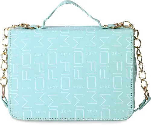 Buy Msk Collection Blue Pu Sling Bag For Women (Pack Of 2) Online at ...