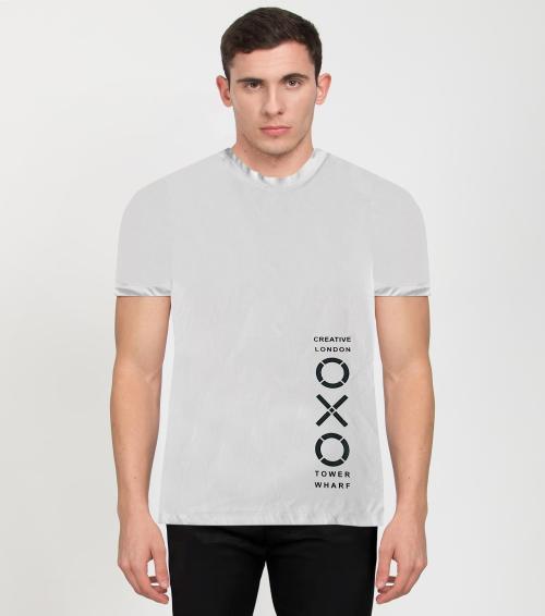 Buy STITCH KNOT Round Neck OXO Print White Online at Best Prices in ...