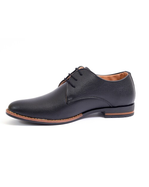 Buy Advick Black Formal Shoes For Men Lace Up WC-A-9103-BLK-7 Online at ...