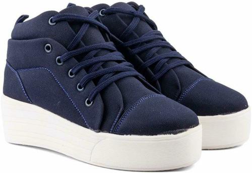 Buy COMMANDER SHOES Women Blue Causal Shoes Online at Best Prices in ...