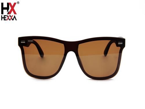 Buy HEXXA Fancy Polycarbonate Lens Metal Frame Wayferer Sunglasses for ...