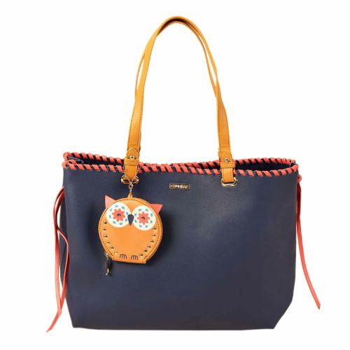 Buy Chumbak Women Navy Tote Bag Online at Best Prices in India - JioMart.
