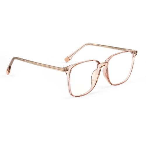 Buy Royal Son Square Men Women Spectacles Frame Blue Ray Cut Lens ...
