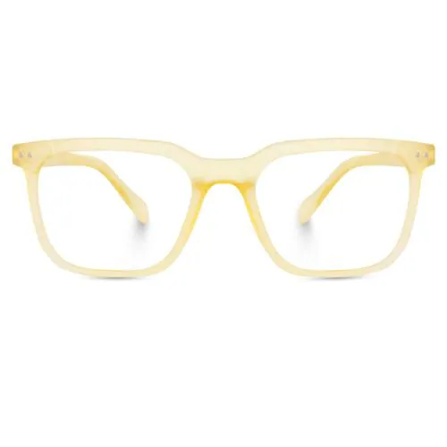 Buy SunglassesMart Emiltus Square Yellow Spectacle Frame For Men And ...