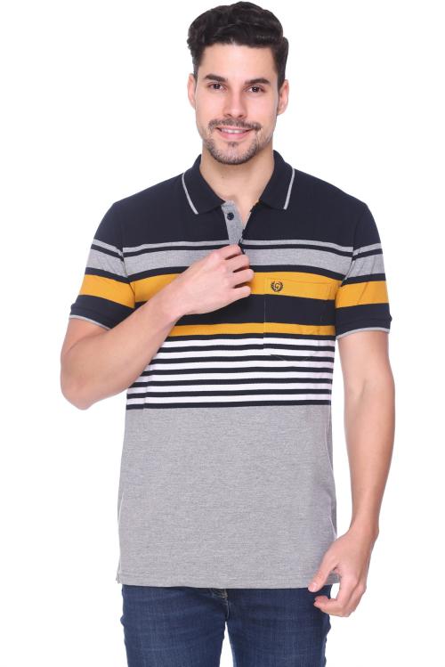 Buy Guyz Club Men's Regular Cotton blend Polo Tshirt -Milanch Online at ...