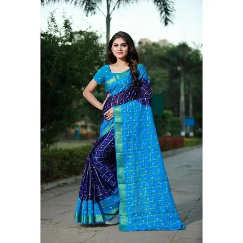 Buy Marabout Multicolor Mysore Silk Saree For Women Online at Best ...