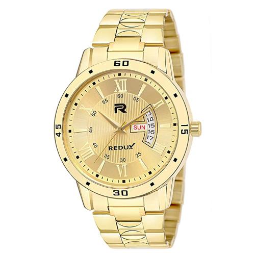 Buy Redux MW-410 Analog Golden Dial Men's & Boys Watch, Golden Online ...