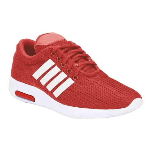 Buy Aura Red Casual Shoes Sneakers Online at Best Prices in India ...