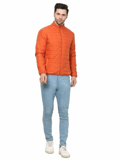 Buy SOC men's stylish and warm quilted puffer jacket water resistant ...