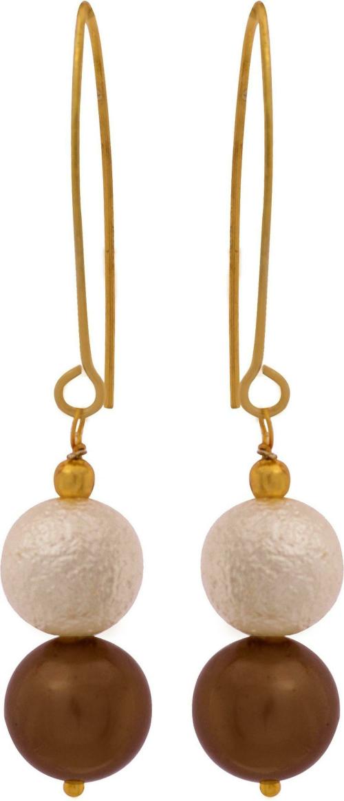 Buy TAP Fashion Girls One Gram Gold Plated Copper Matt Pearl Metallic ...