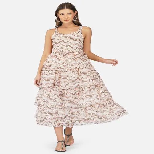 Buy Women Printed Sleveless dress Online at Best Prices in India - JioMart.