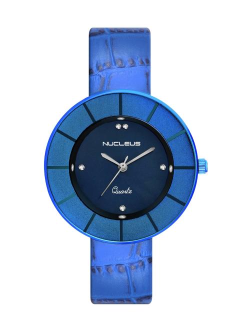 Buy Nucleus Analog Blue Dial With Blue Strap Watch For Women NTLLBLBLBL ...