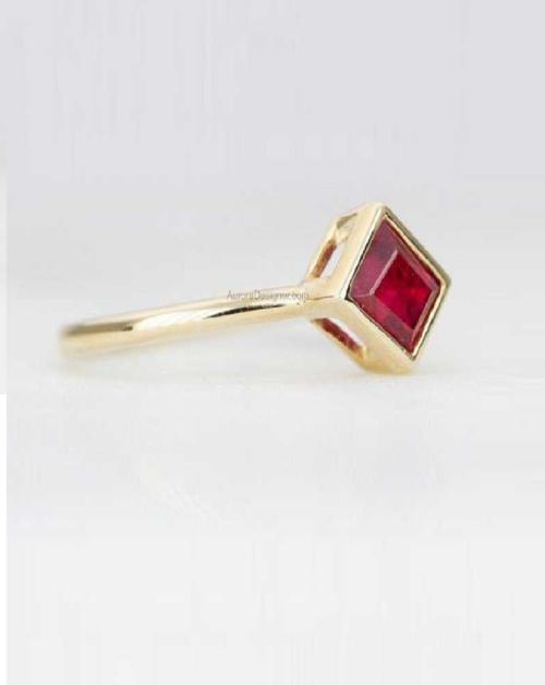 Buy Ceylonmine Gems Ruby Premium Manik Ratti Stone Ring Online at Best ...