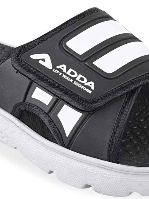 Buy ADDA Men Black & Grey Slide Online at Best Prices in India - JioMart.