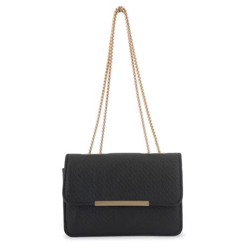 Buy Haul & Handle Elegant Women's Sling Bag with Golden Chain ...