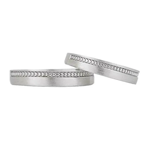 Buy Giva Sterling Silver One Size Timeless Couple Band Online at Best Prices in India - JioMart.