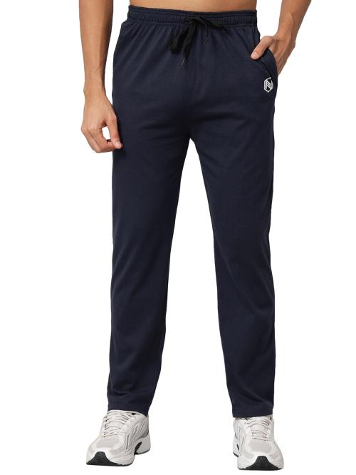 Buy NGT Navy Blue Mens Cotton Lower Track Pant (XL) Online at Best ...