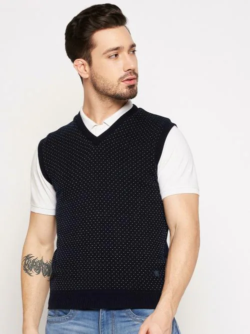 Buy Duke Stardust Men Sleeveless Reversible Sweater Online at Best ...