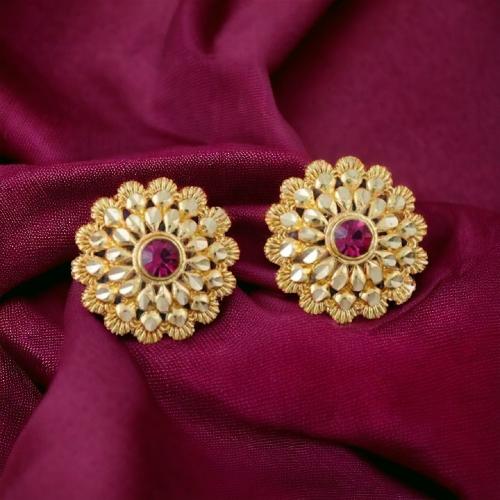 Buy VIBRANCE Gold Plated Adjustable Finger Ring for Women and Girls ...