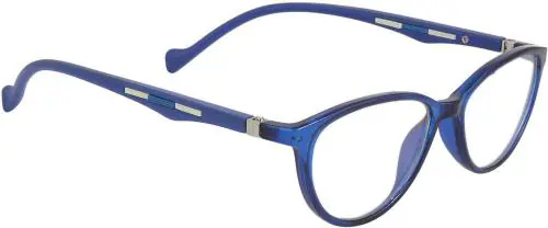 Buy Optify Blue Plastic Full Rim Spectacle Frame For Kids - 44 mm ...