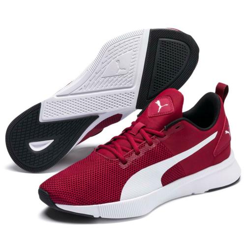 Buy Puma Men Flyer Runner Sports Shoe Rhubarb White Online at Best ...