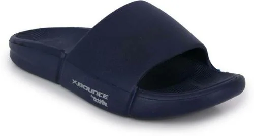 Buy ACTION SLIDES,SLIPPERS FOR MENS navy blue -7 Online at Best Prices ...