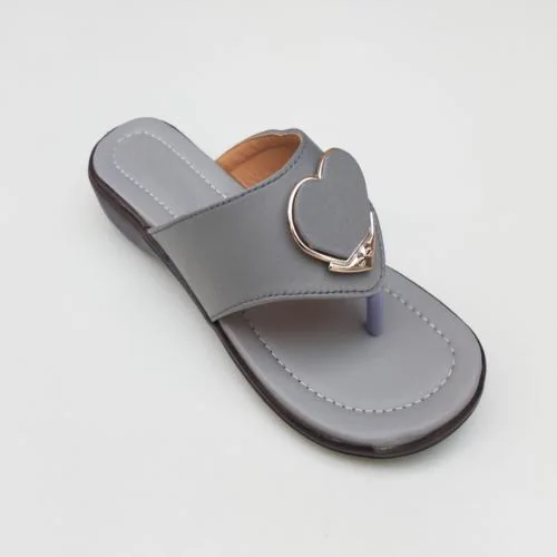 Buy Banuchi Grey Flats Sandal for women Online at Best Prices in India ...