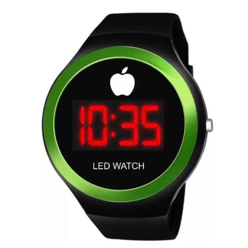 Buy Red Fish Green Round Dial Digital Silicon Strap Watch - For Men and ...