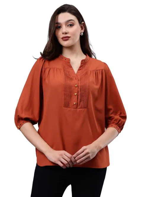 Buy ALBION LADIES RUST TOP Online at Best Prices in India - JioMart.