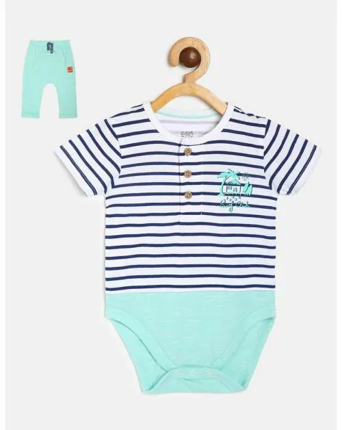 Buy MINI KLUB Baby Boys AquaBody Suit And Bottom Online at Best Prices ...