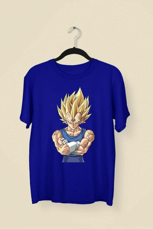 Buy Wild Punk Majin Vegeta 100% Cotton Premium Unisex Printed Tshirt ...