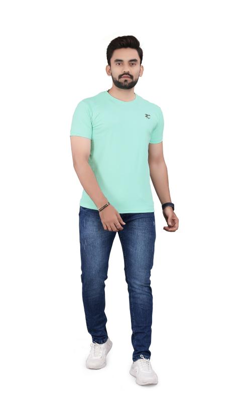 Buy NOPSE Men's Cotton Blend T-shirt Online at Best Prices in India ...