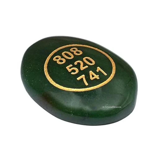 Buy Shiv gems stone company Green Zibu Symbols Crystal for Money ...