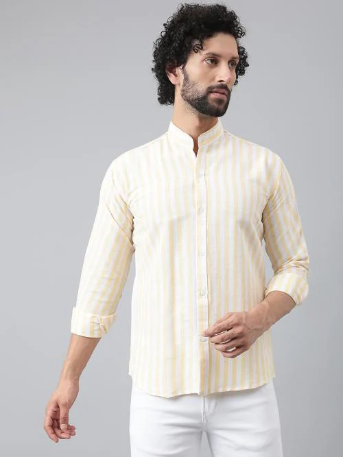 Buy RIAG MEN CASUAL FULL SLEEVES STRIPED SHIRT Online at Best Prices in India - JioMart.