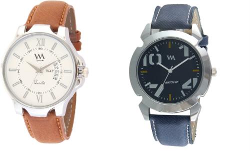 Buy WM Analog Multicolor Dial Multicolor Strap Watch for Men (AWC-020 ...