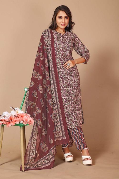 Buy PASIKA Women Pure Cotton Kurti Pant Dupatta Set (XXL) Online at Best Prices in India - JioMart.