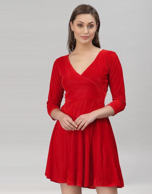 Buy Selvia Women'S Red Dyed Tunic Online at Best Prices in India - JioMart.