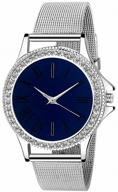 Buy TRUE COLORS Analog Blue Dial Silver Strap Watch For Women TC-193 Online at Best Prices in ...
